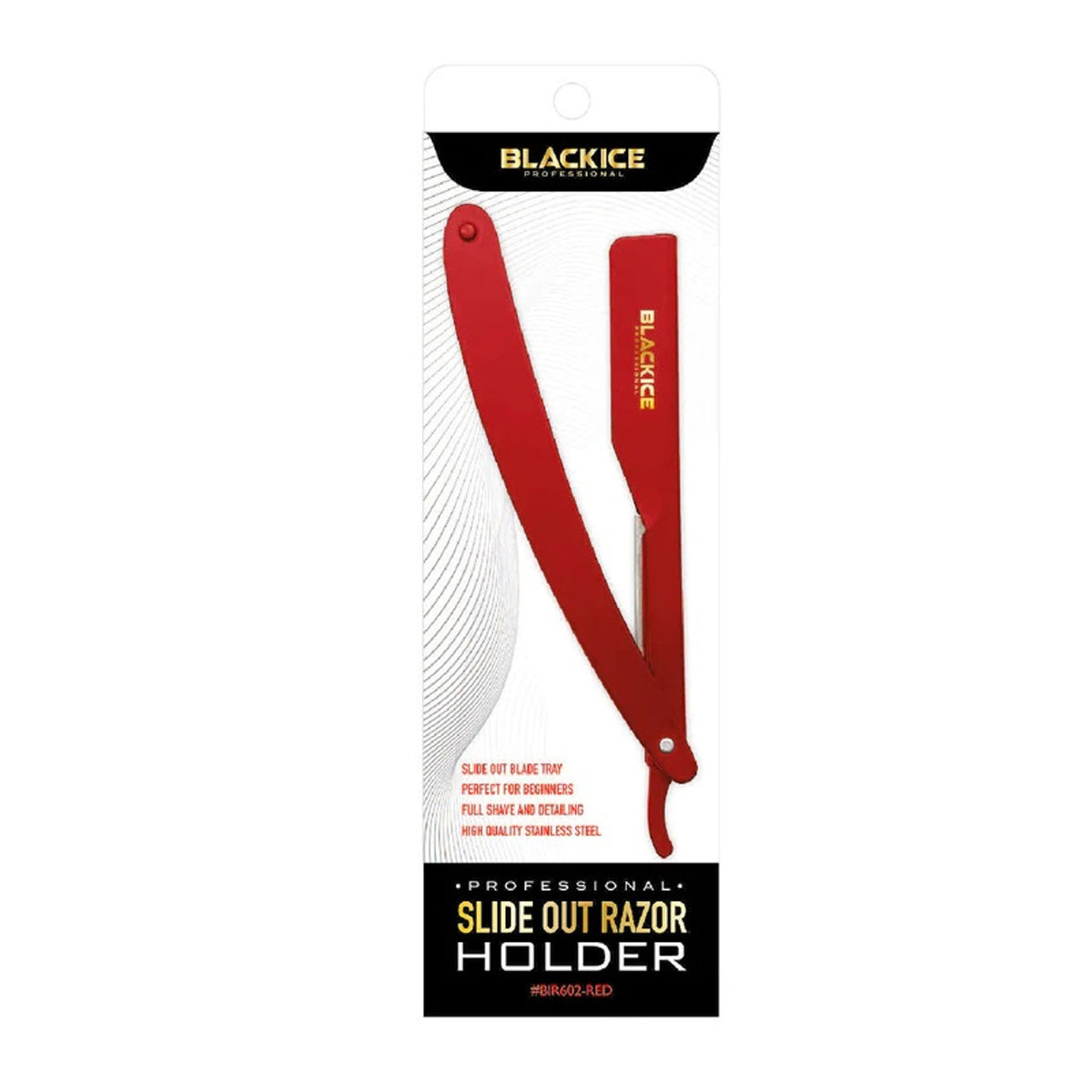 RED BLACK ICE SLIDE OUT RAZOR [RED] BIC602 – Beauty and Company Online