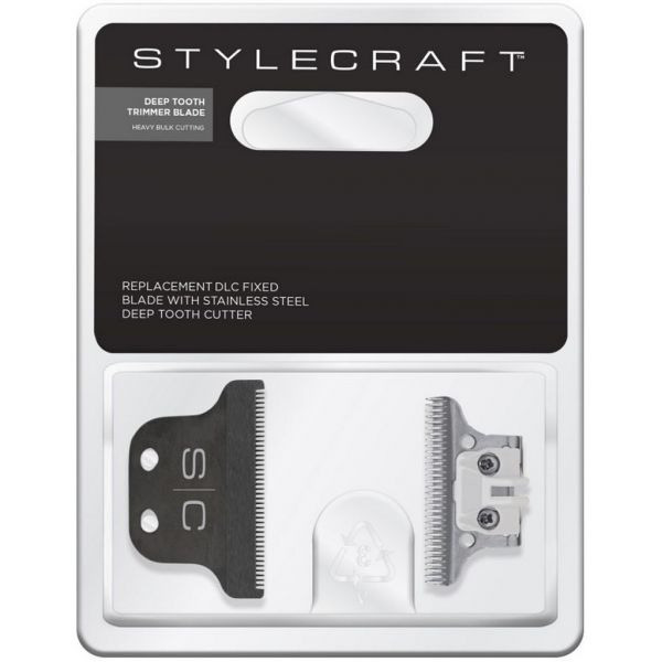 SCAHRBD SET -StyleCraft Trimmer Blade with DLC Fixed Classic Blade and ...