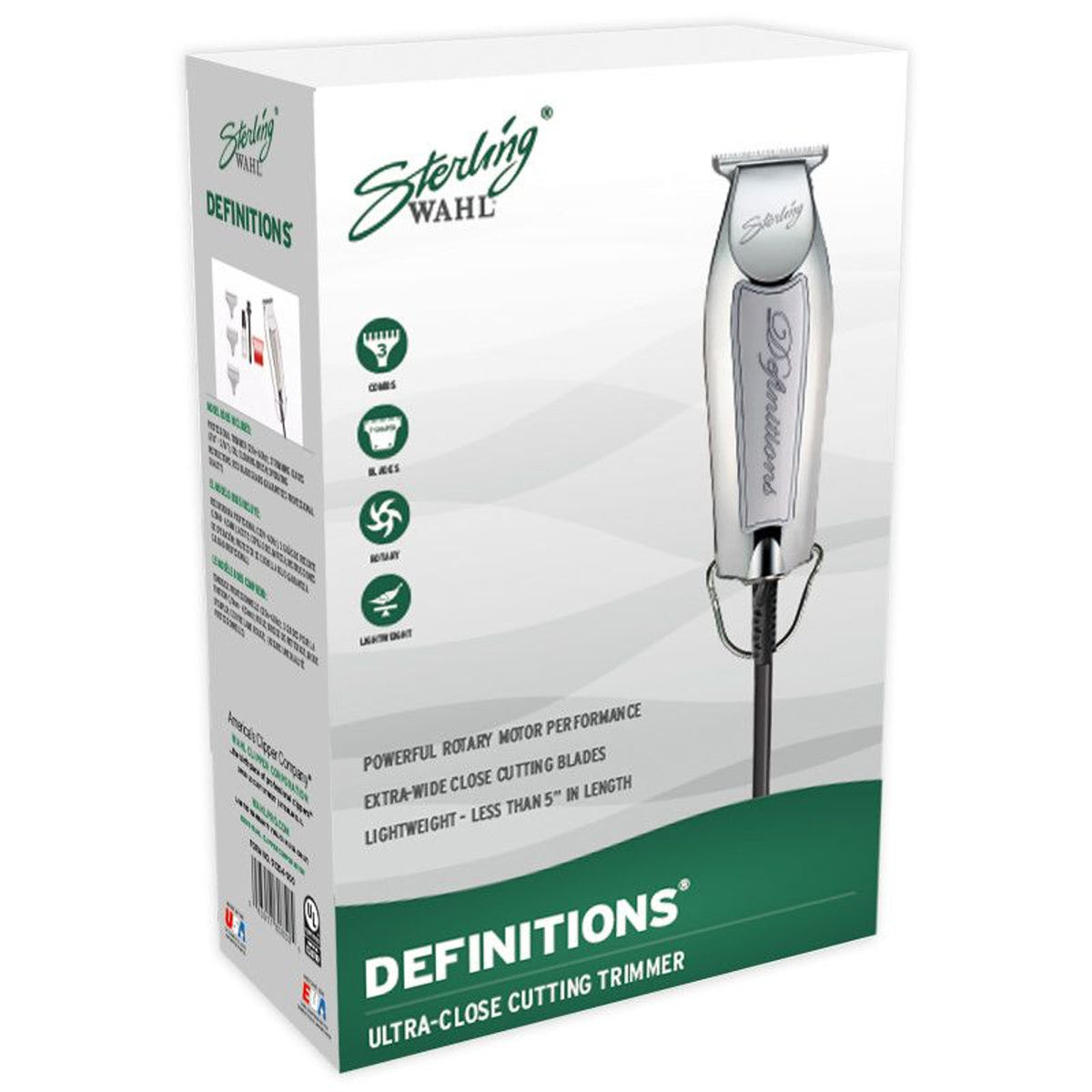 W8085 WAHL TRIMMER STERLING DEFINITIONS 8OZ – Beauty and Company Online