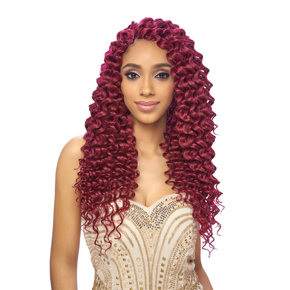 Harlem 125 Kima 3X Ripple 20" Synthetic Hair Deep Crochet Braid ...